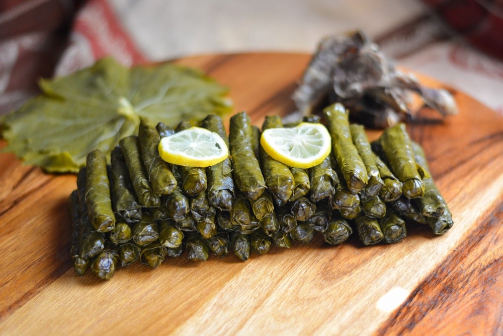Lebanese Stuffed Grape Leaves - Simply Lebanese
