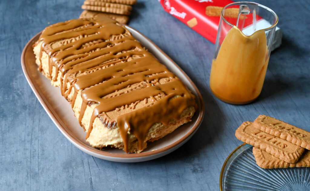 Biscoff Lazy Cake - Simply Lebanese