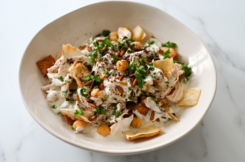 Chicken Fatteh - Simply Lebanese