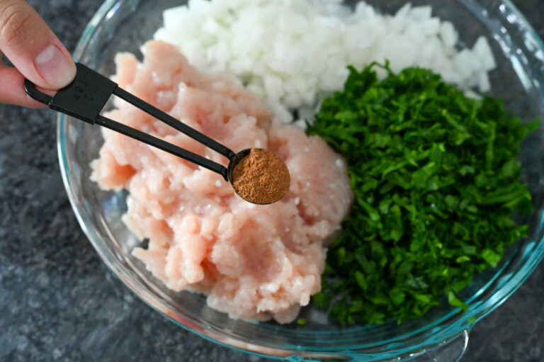 Chicken Kafta - Simply Lebanese