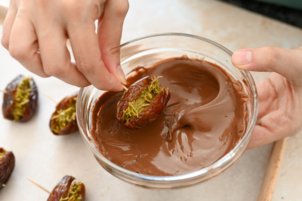 Dubai Chocolate Dates - Simply Lebanese