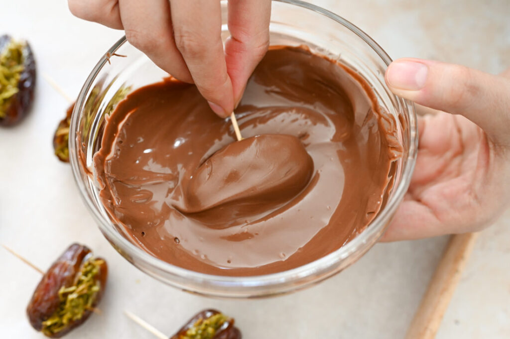 Dubai Chocolate Dates - Simply Lebanese