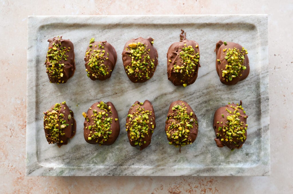 Dubai Chocolate Dates - Simply Lebanese