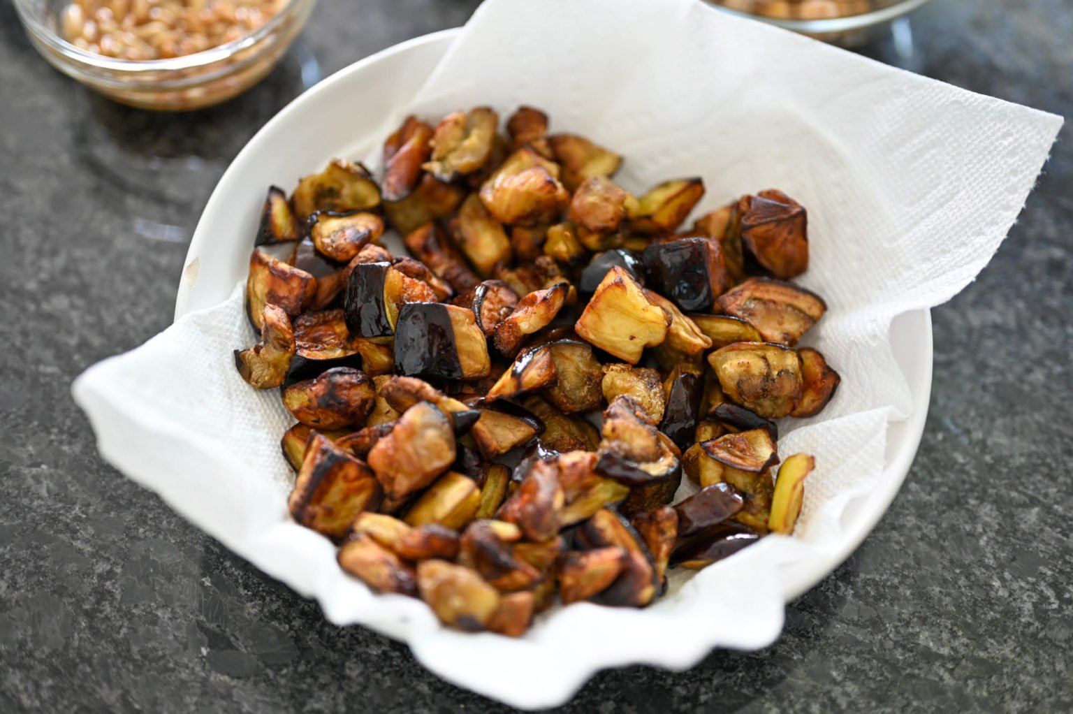 Eggplant Fatteh (Fatet Batenjan) - Simply Lebanese