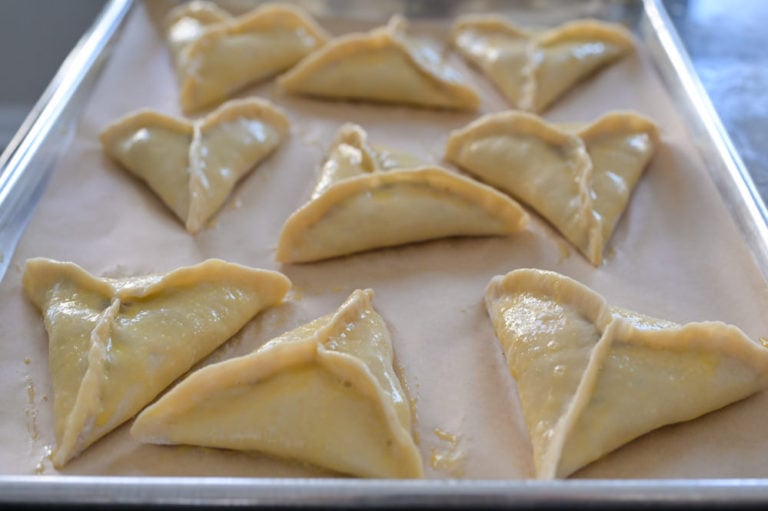 Spinach Fatayer - Simply Lebanese