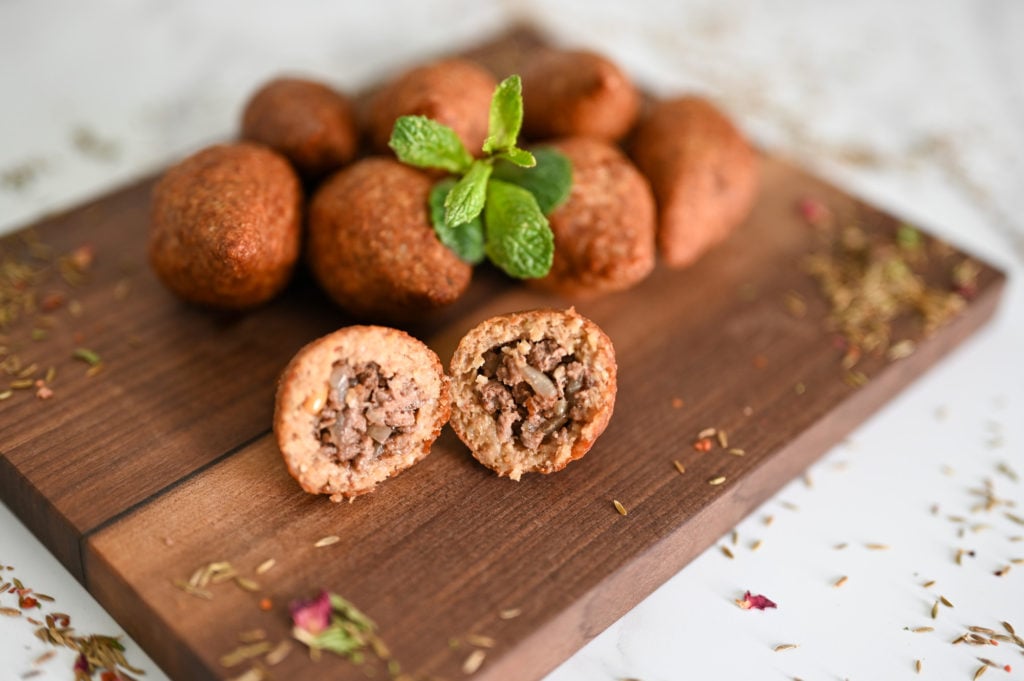 Kibbeh (Kibbe Balls) - Simply Lebanese