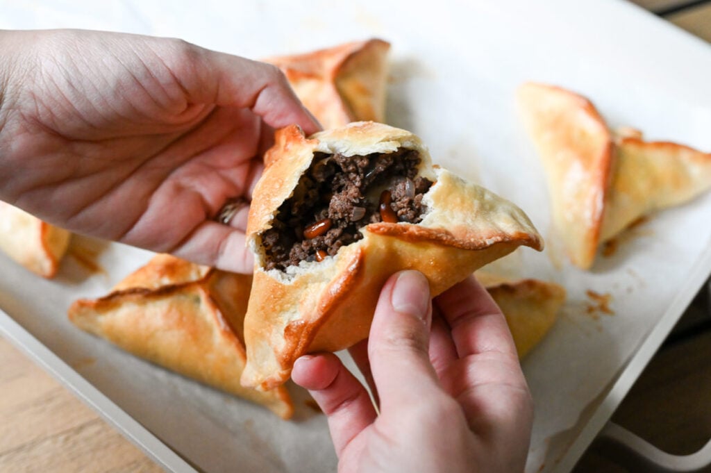 Meat Fatayer (Fatayer Lahme) - Simply Lebanese