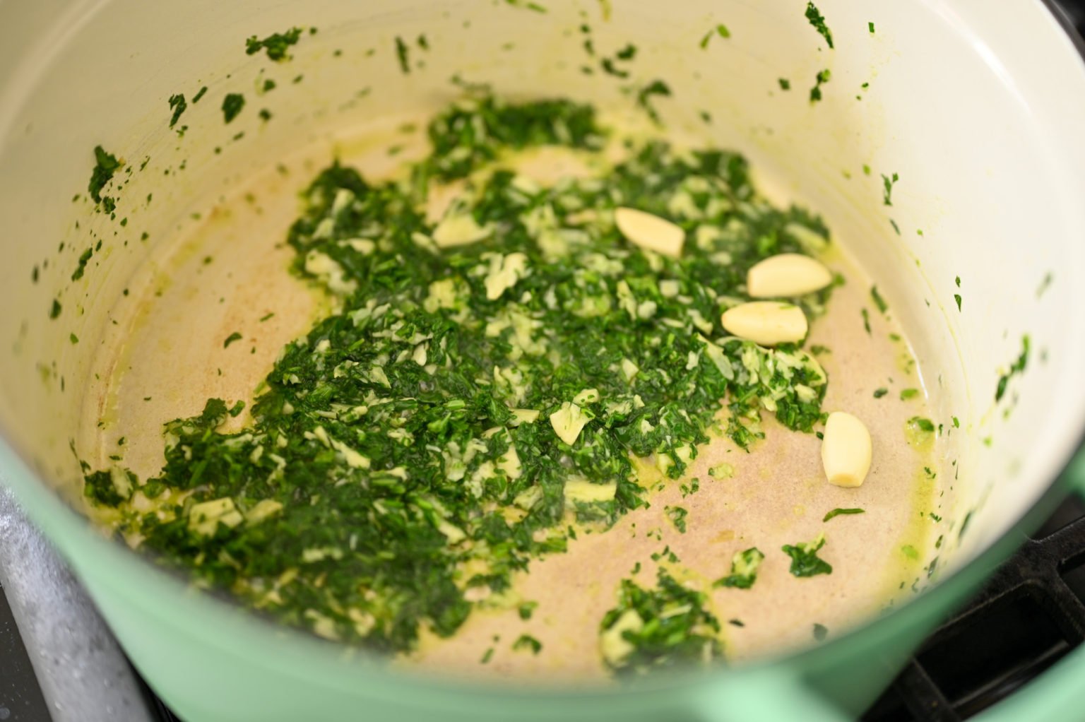 Molokhia with Roz - Simply Lebanese