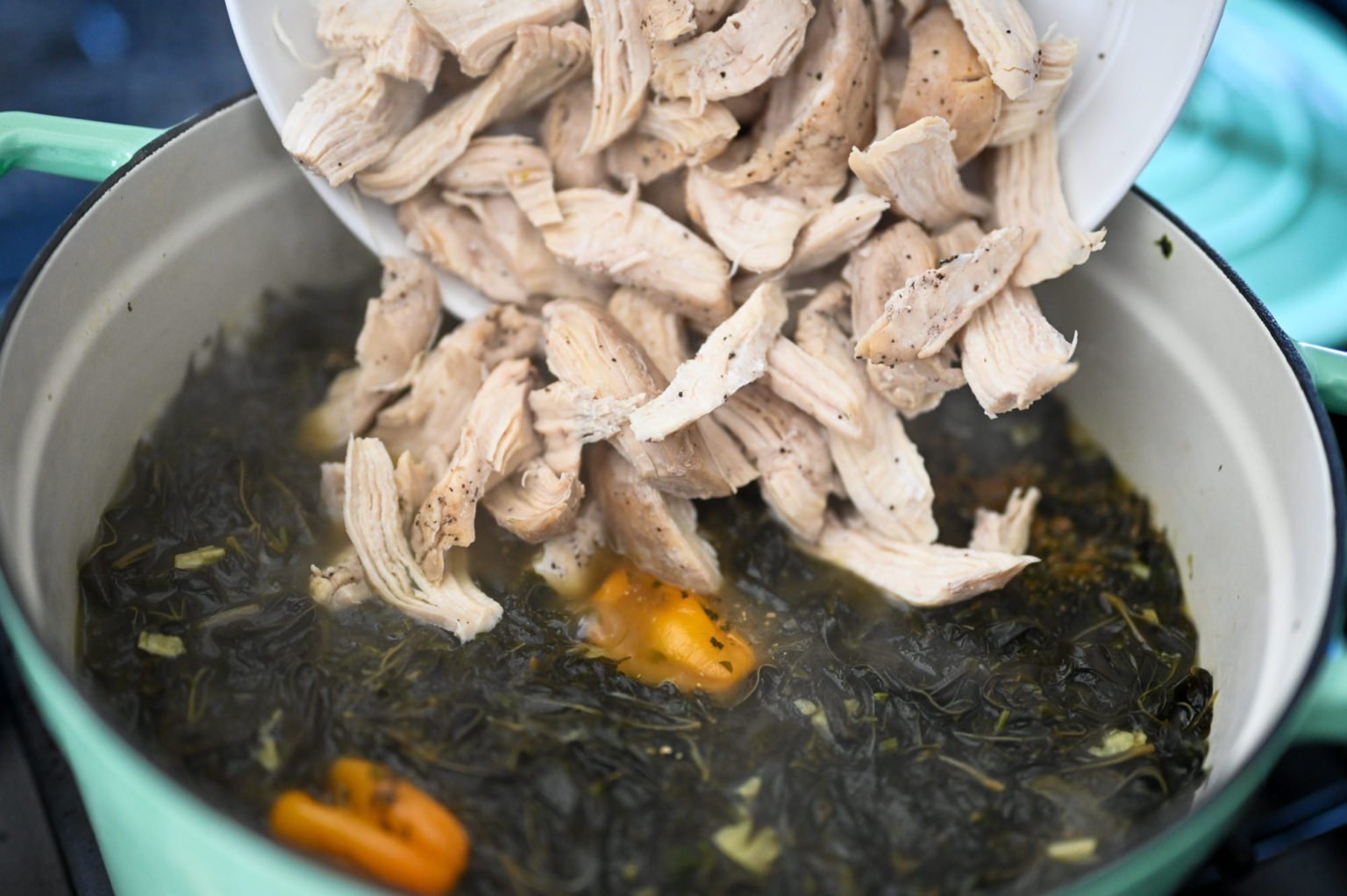 Molokhia with Roz - Simply Lebanese