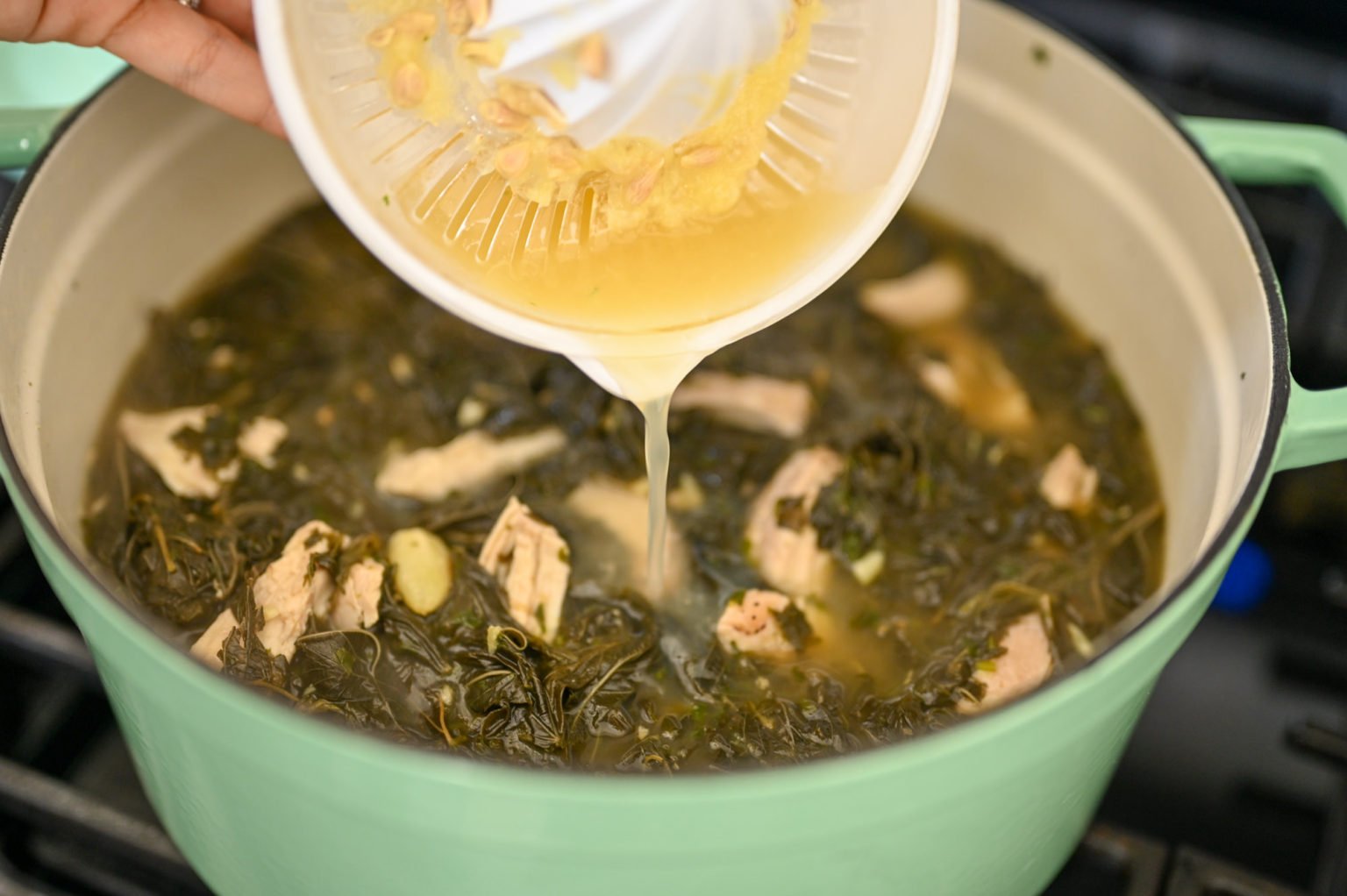 Molokhia with Roz - Simply Lebanese