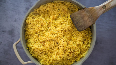 Sayadieh (Lebanese Rice & Fish) - Simply Lebanese