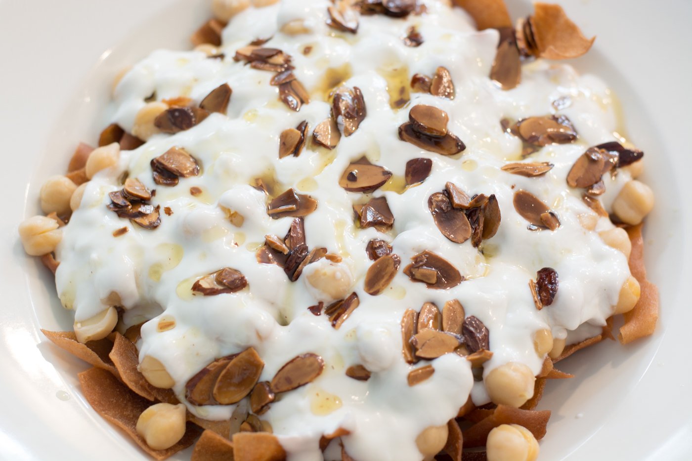 Chickpea Fatte - Simply Lebanese