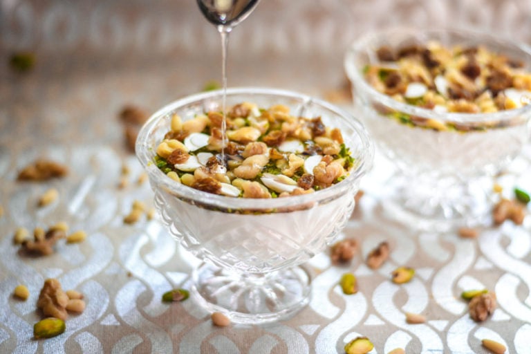 Rose Water Pudding (Mahalabia) - Simply Lebanese